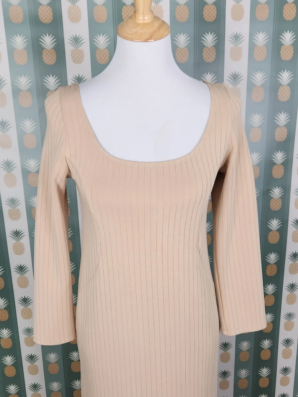 Emerson Fry | Dresses | Emerson Fry Long Sleeve Layering Dress Sand ...